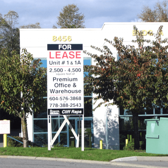 Real Estate Signs - Signs BC Illuminated